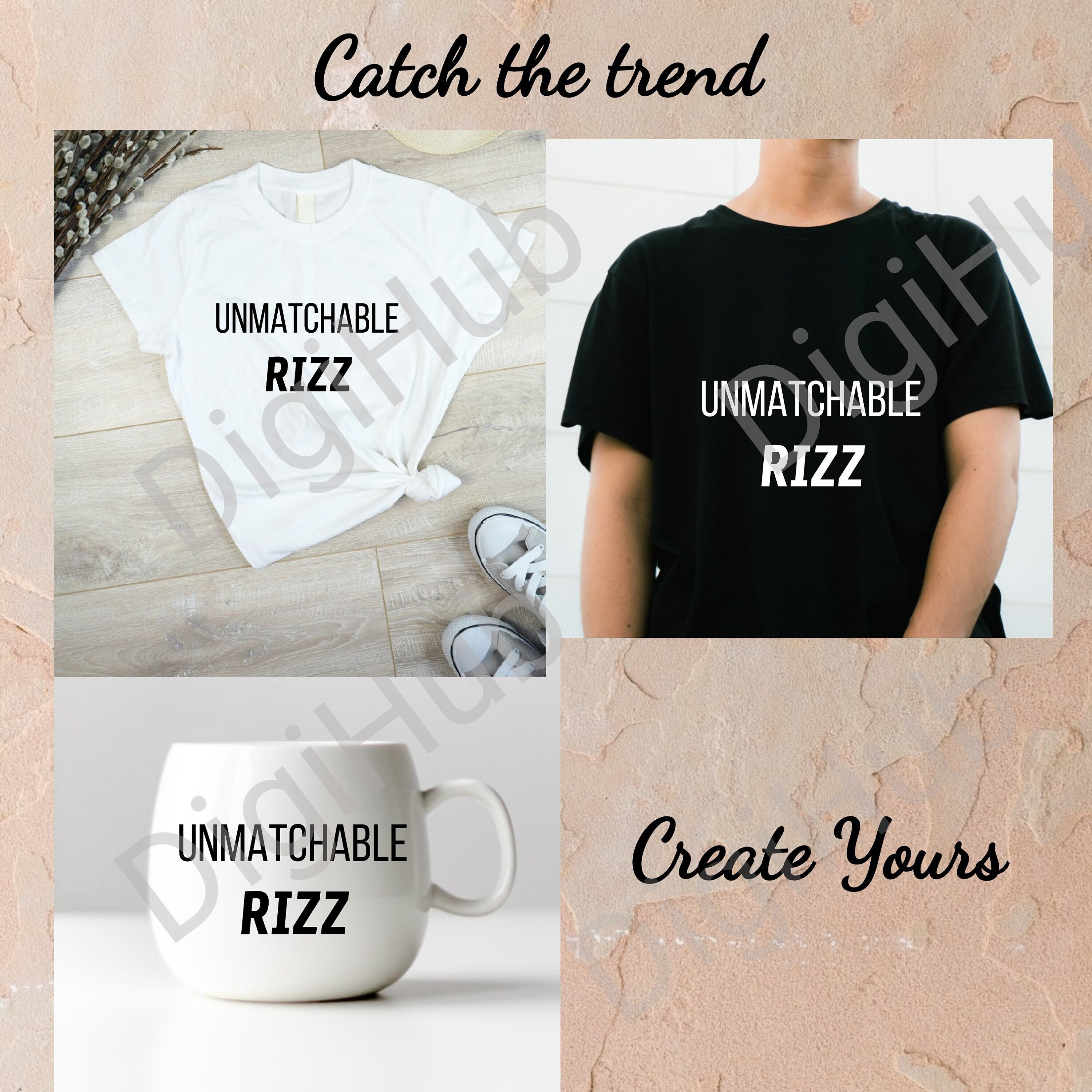 RIZZ DIGITAL DOWNLOAD Svg Png Jpg Dxf Instant Digital - Etsy Australia