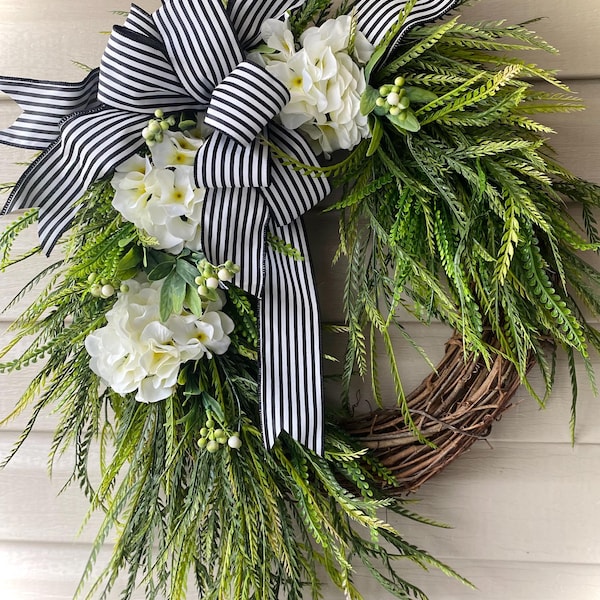 Cream Everyday Wreath - Etsy
