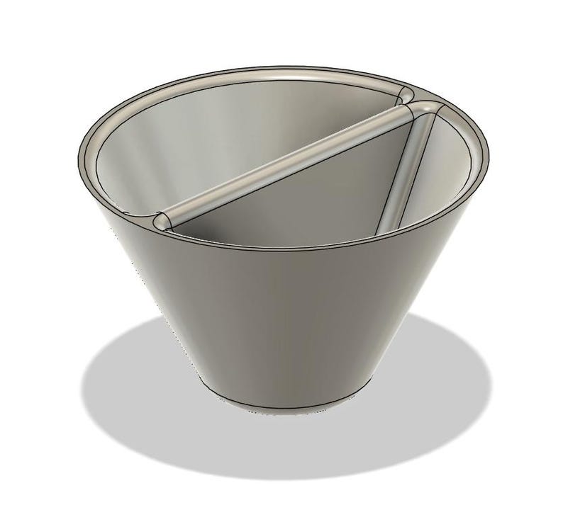 Rim Shaping Cone STL File - Pottery Smoothing Tool for Cups and Bowls ...