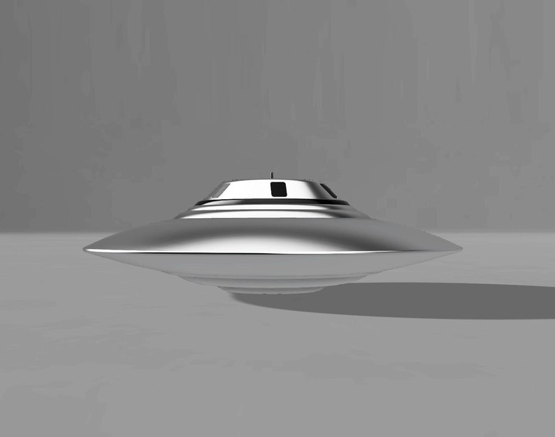S4 Sport Model / Bob Lazar / UFO Model / Area 51 Flying Saucer .stl ...