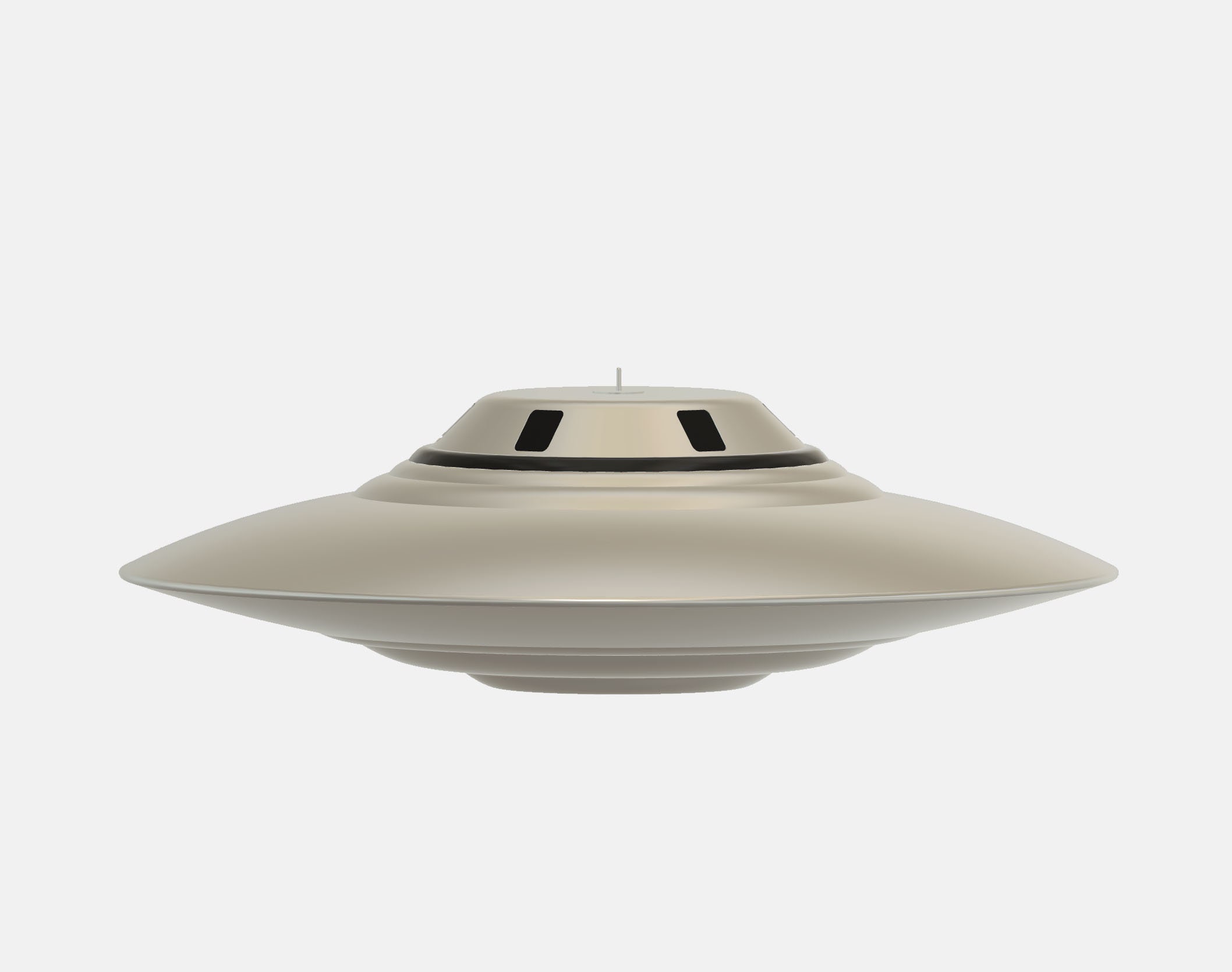 S4 Sport Model / Bob Lazar / UFO Model / Area 51 Flying Saucer .stl ...