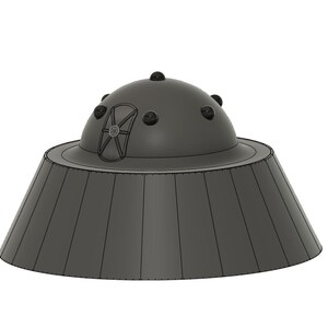 Fluxliner ARV Alien Reproduction Vehicle .stl File for 3D Printing CAD ...