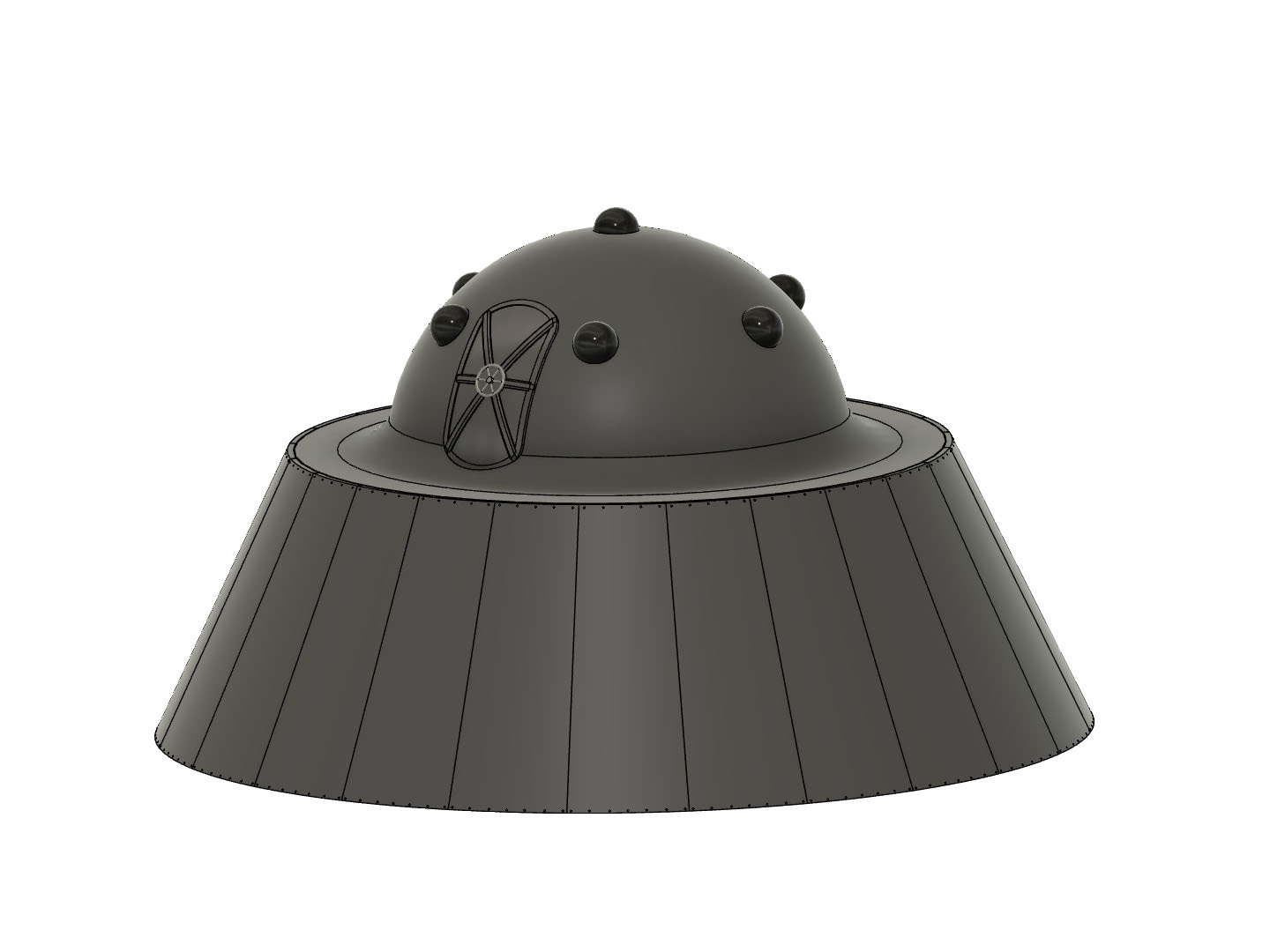 Fluxliner ARV Alien Reproduction Vehicle .stl File for 3D Printing CAD ...