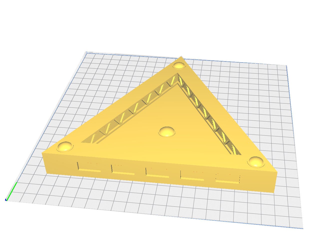Triangular UFO Model Woodhead Pass UK 1990 / ARV / Flying Triangle .stl ...