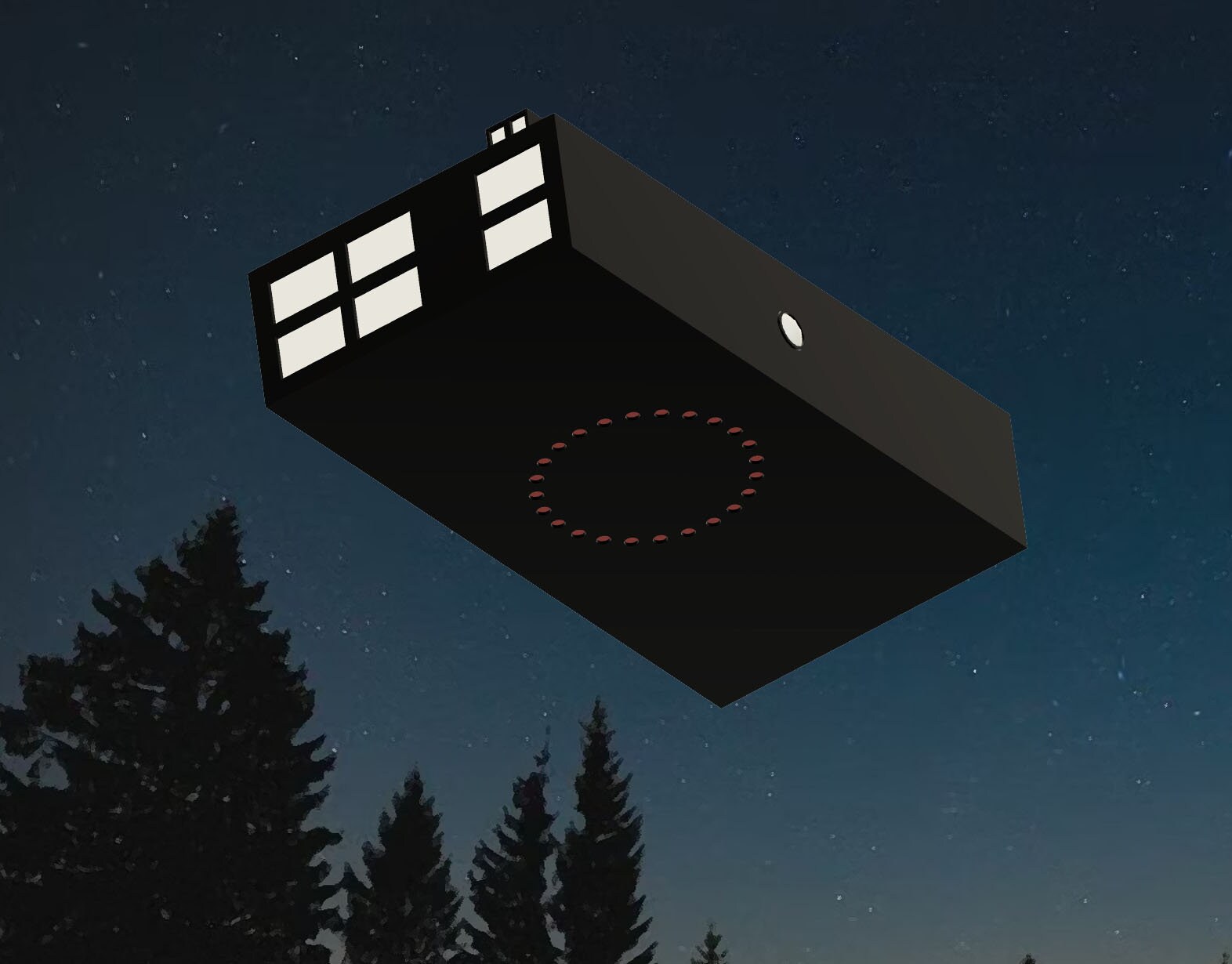 UFO Model Illinois 2000 Sighting .stl File for 3D Printing - Etsy