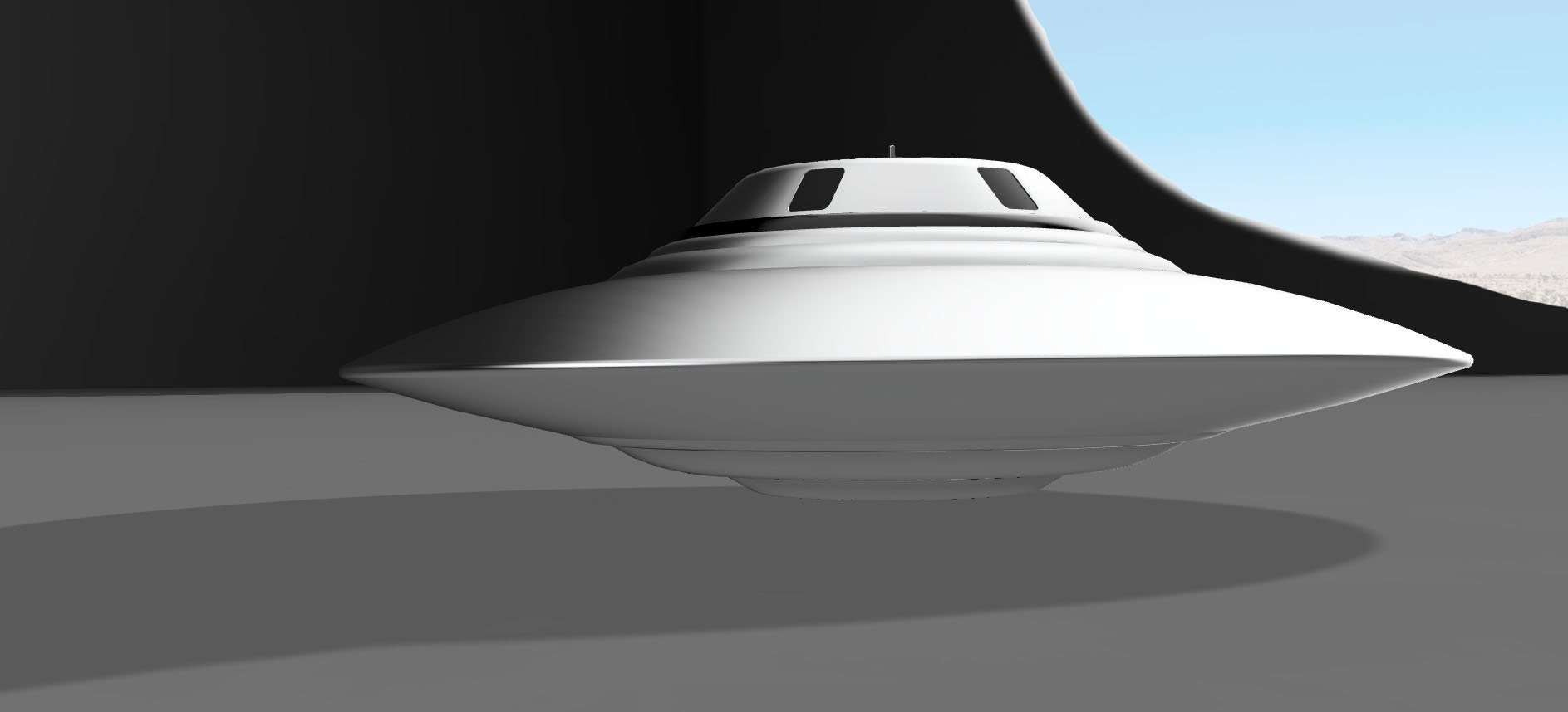 S4 Sport Model / Bob Lazar / UFO Model / Area 51 Flying Saucer .stl ...