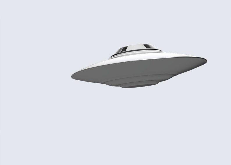 S4 Sport Model / Bob Lazar / UFO Model / Area 51 Flying Saucer .stl ...