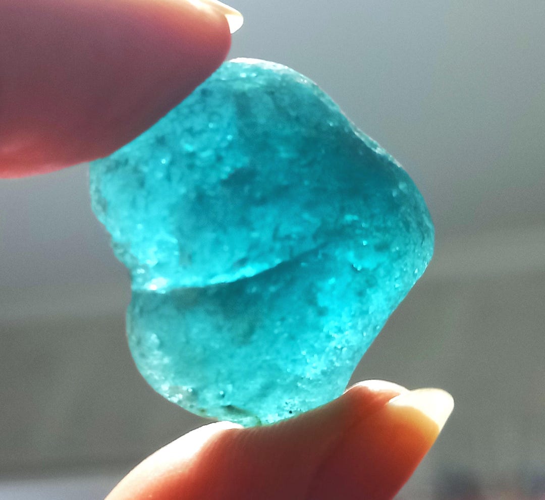 19th Century Glass Slag: Genuine Atlantic Glass Slag. Translucent ...