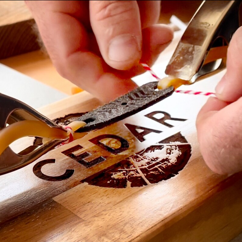 Handmade Wood Slingshot - “scout” (cardinal Red/white) - Personalized ...