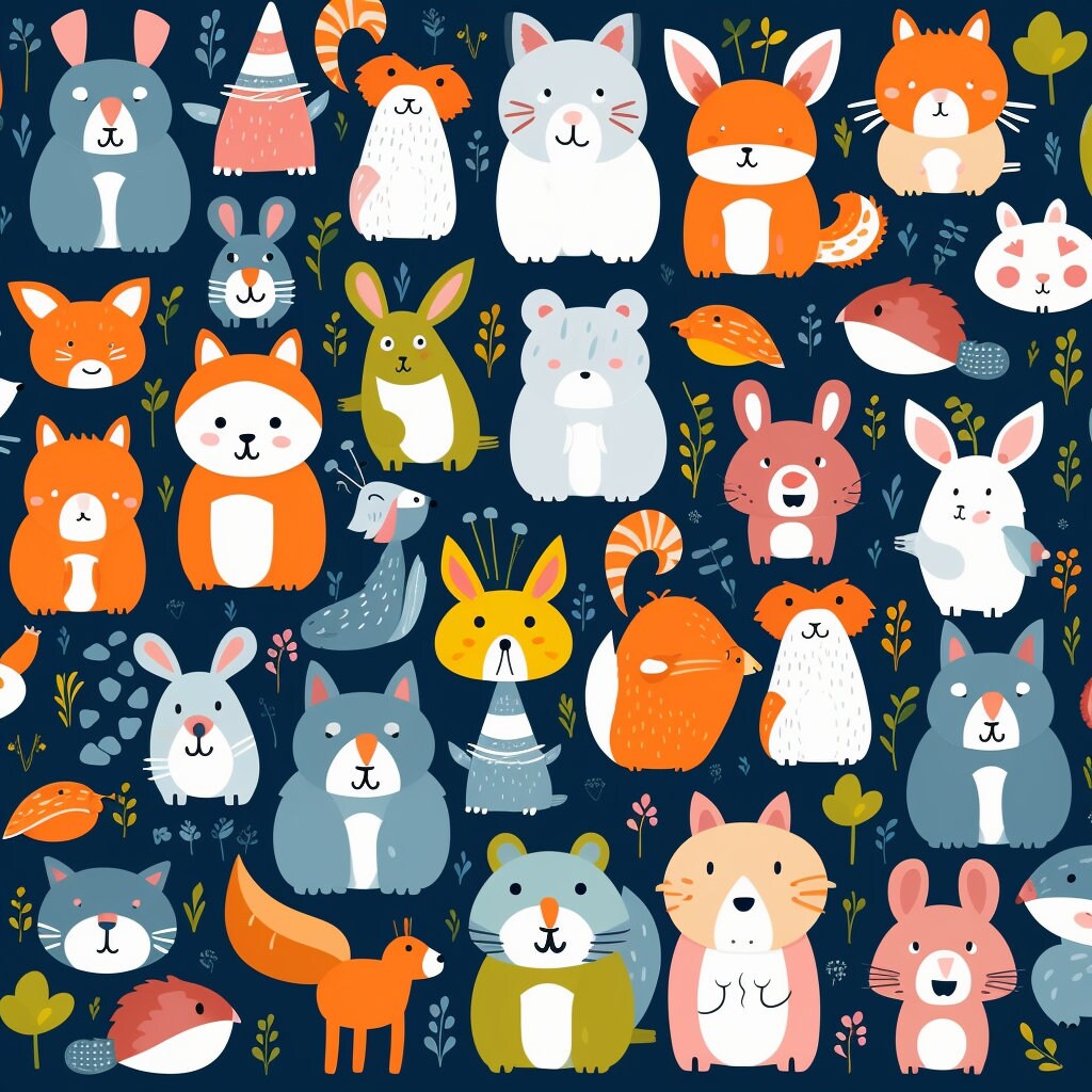 Digital Patterns Perfect for Printing & Parties - Etsy