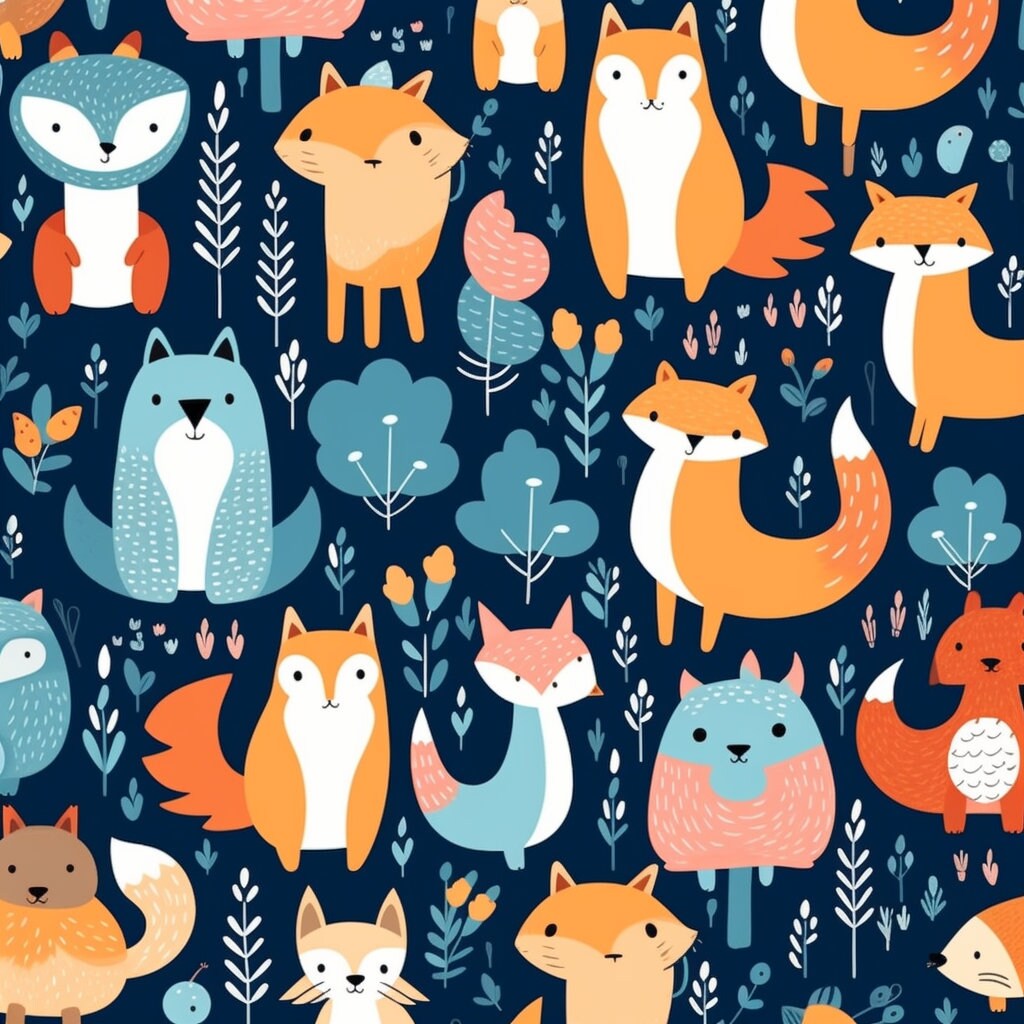 Digital Patterns Perfect for Printing & Parties - Etsy