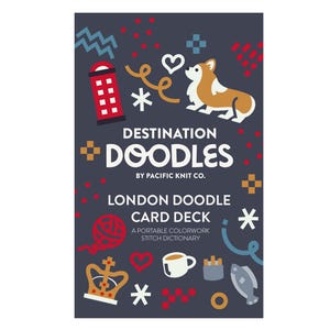 Doodle Deck - Destination Series - London - Pacific Knit Co - Etsy