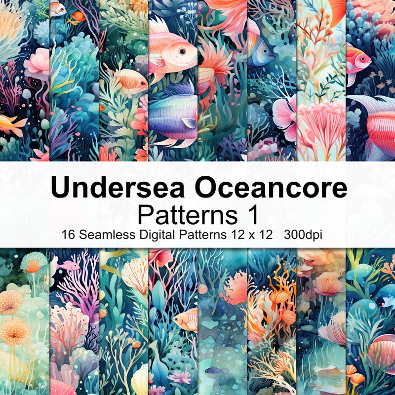 Undersea Wallpaper - Etsy