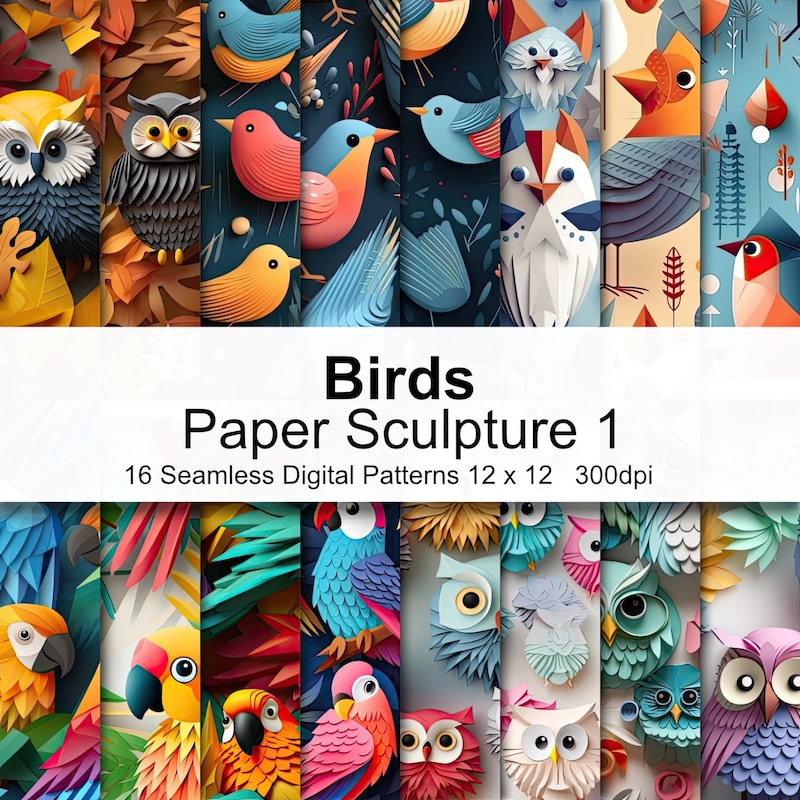 Paper Bird Sculpture - Etsy