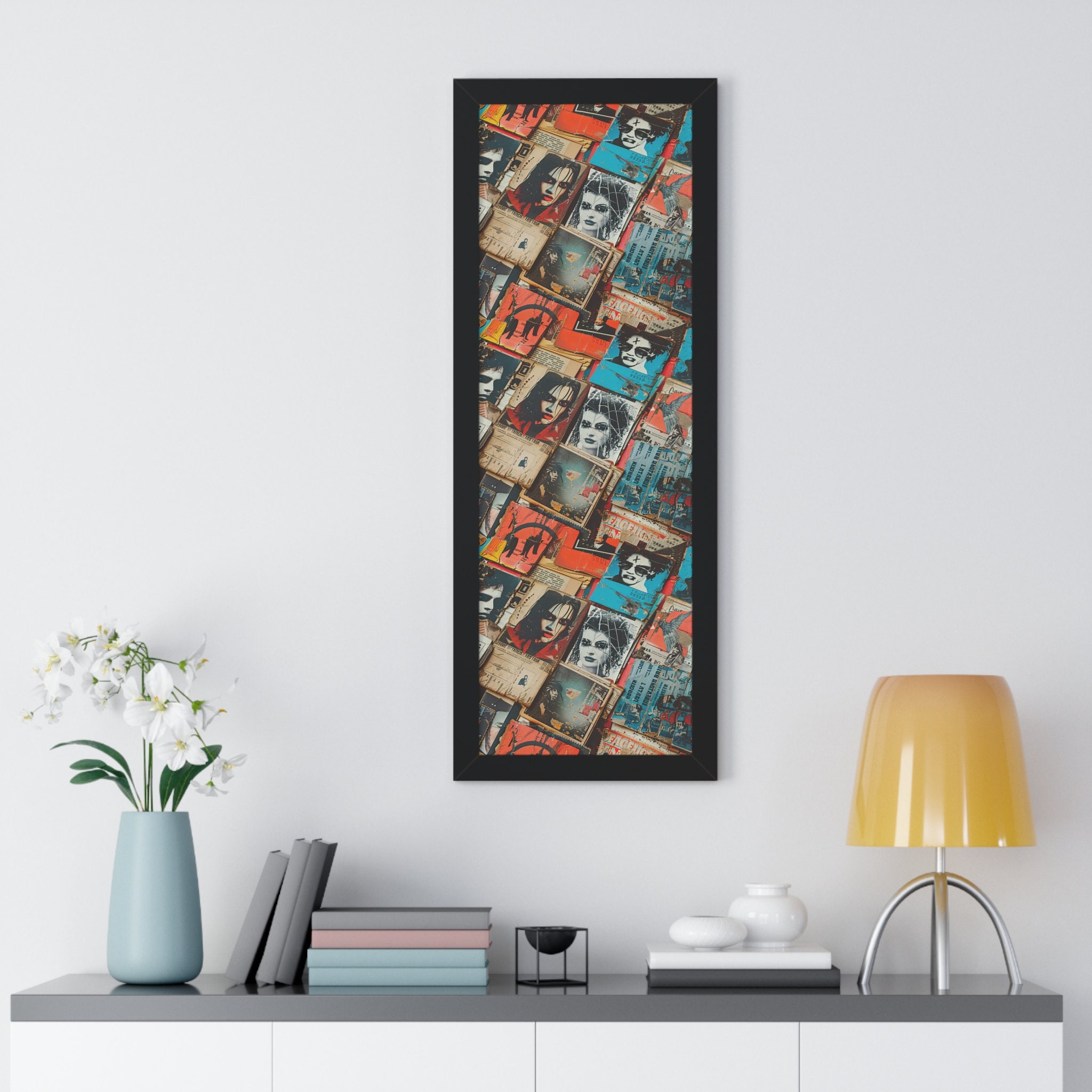 80's Punk Collage Patterns Digital Paper 3 - Etsy