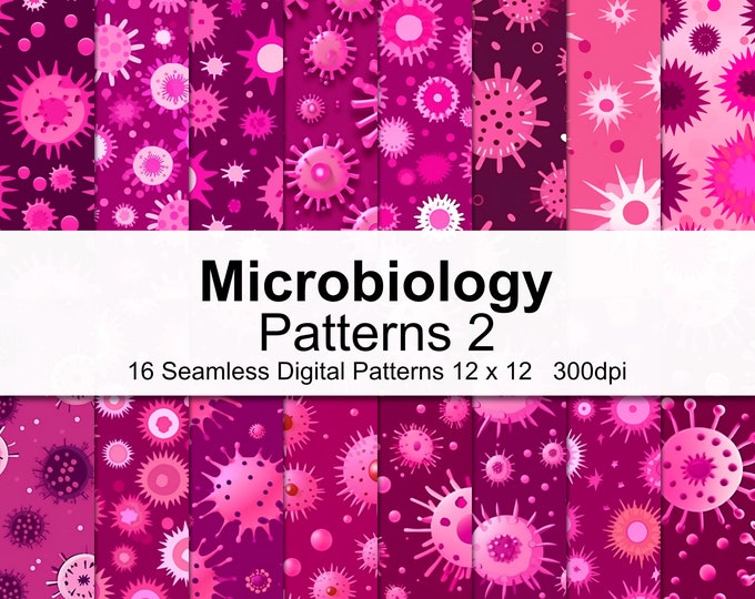 Bacteria Fabric Microbe by Jennifer Geldard Bacteria Biology ...