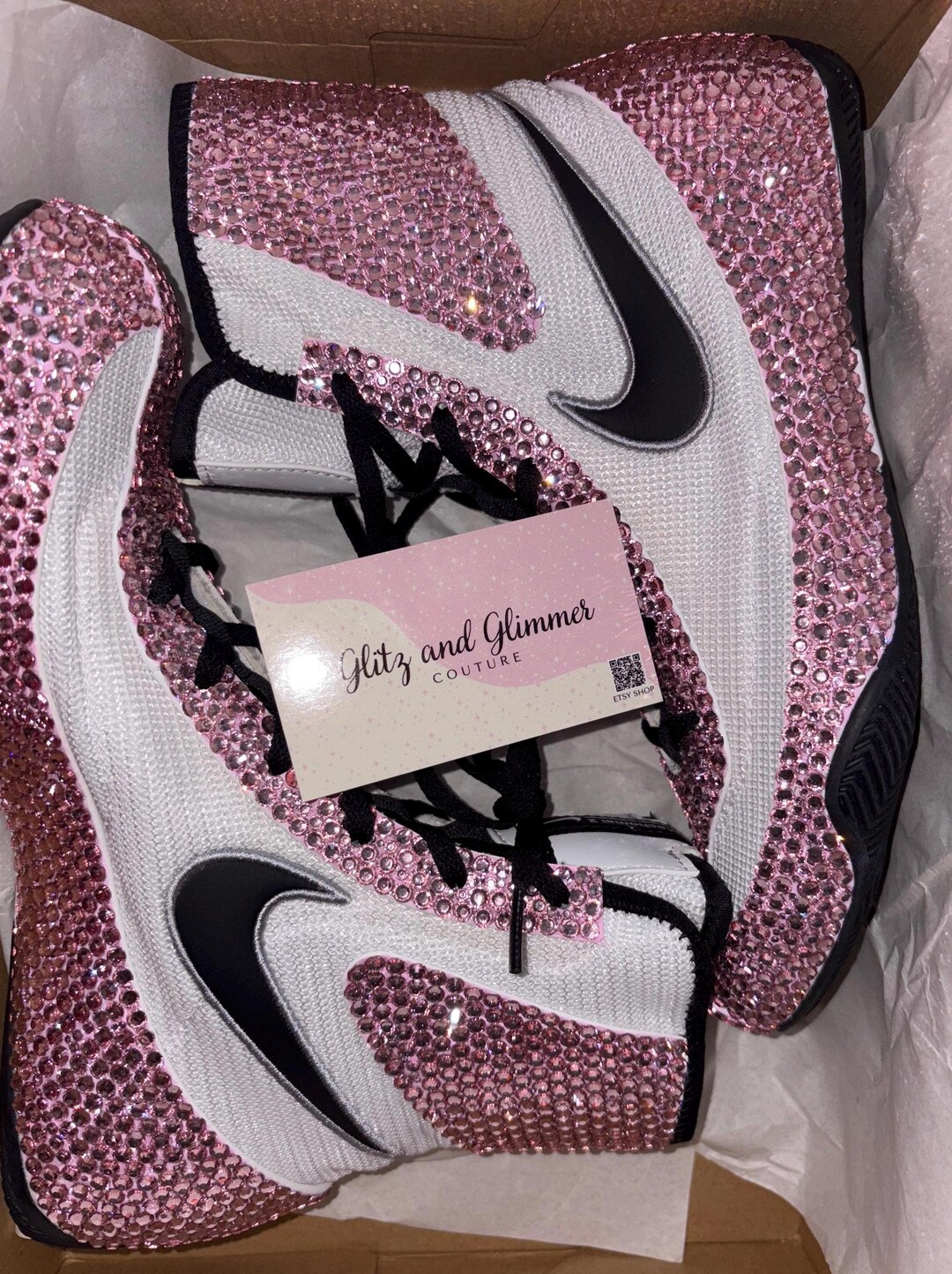 Boxing Shoes | Bling Boxing Shoes | Bling Boxing | Bling Shoes - Etsy