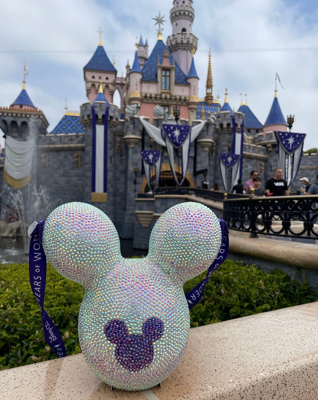 Bedazzled Mickey Popcorn Bucket 100th Anniversary Ready to Ship - Etsy