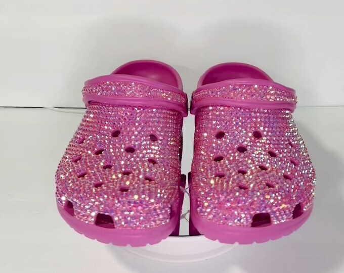 Blinged Crocs, Bedazzled Crocs, Sparkly Crocs - Etsy
