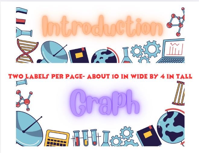 Science Fair Project Label Scientific Method Printable Science ...