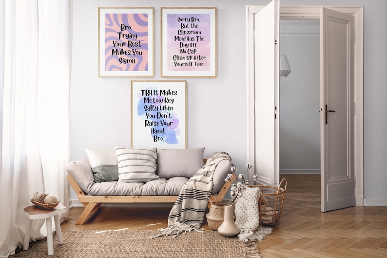 Classroom Posters-funny, Homorous, Student Slang and Lingo - Etsy