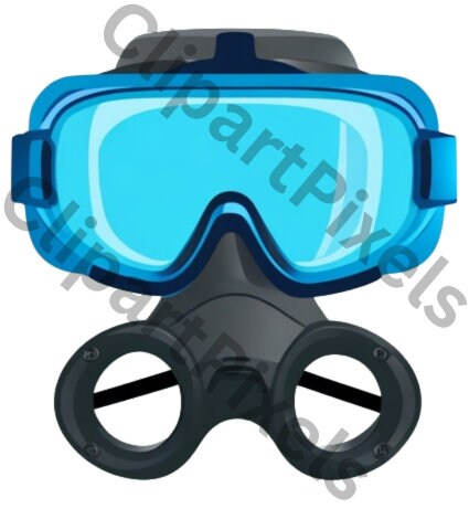 Snorkel Clipart Set - Underwater Adventure | Ocean-themed | Digital ...