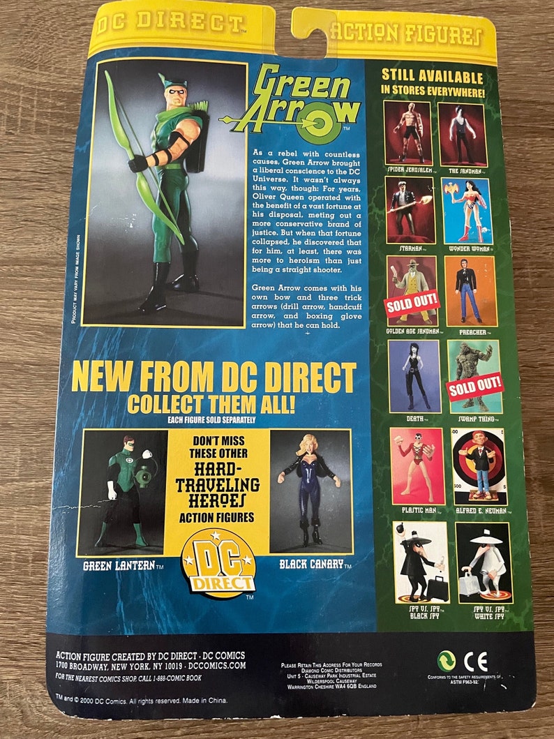DC Direct Action Figure Green Arrow - Etsy