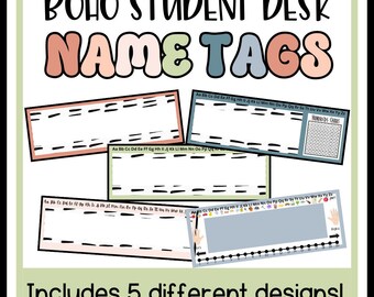 Classroom Name Tags | for Bulletin Board, Door Display & Desk Name Tags ...