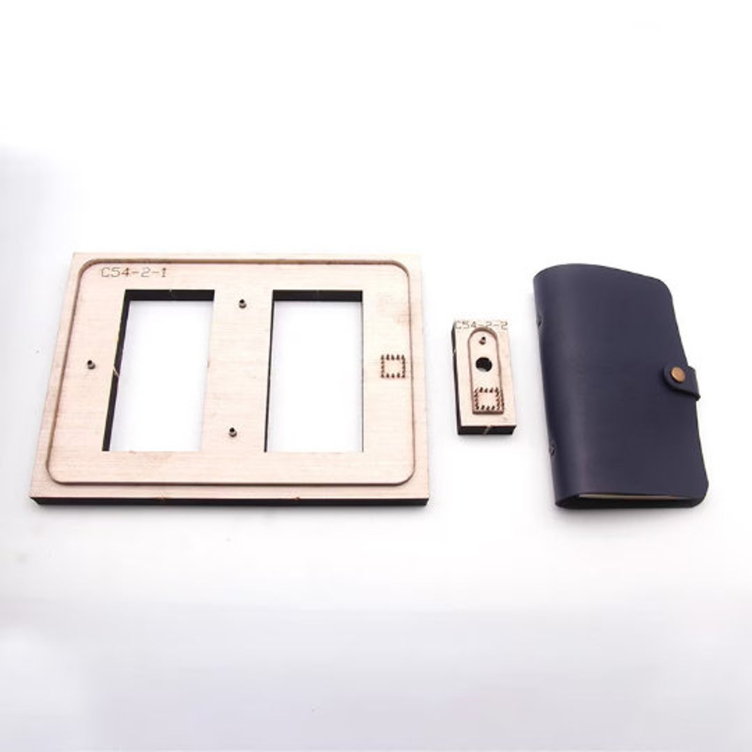 DIY A6 Notebook Journal Case Cover Leathercraft Tool Set Steel Rule ...