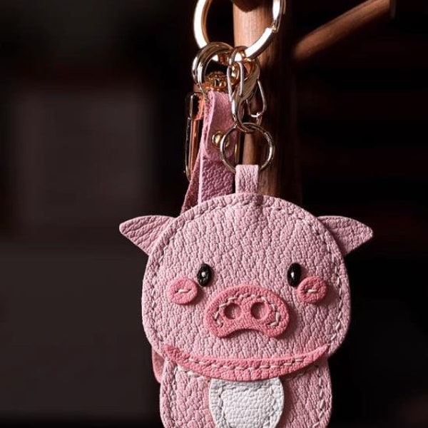 Pig Key Chains - Etsy