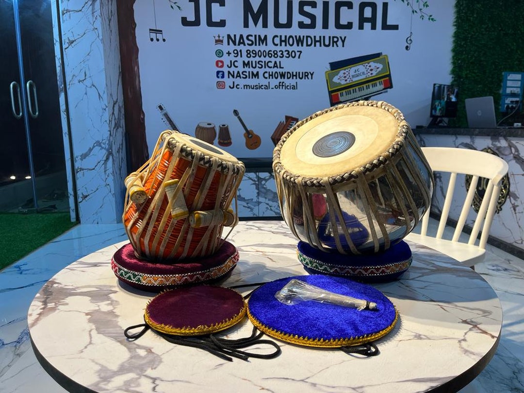 Tabla Drum Set Indian Stainless Steel Professional Bayan & Dayan ...