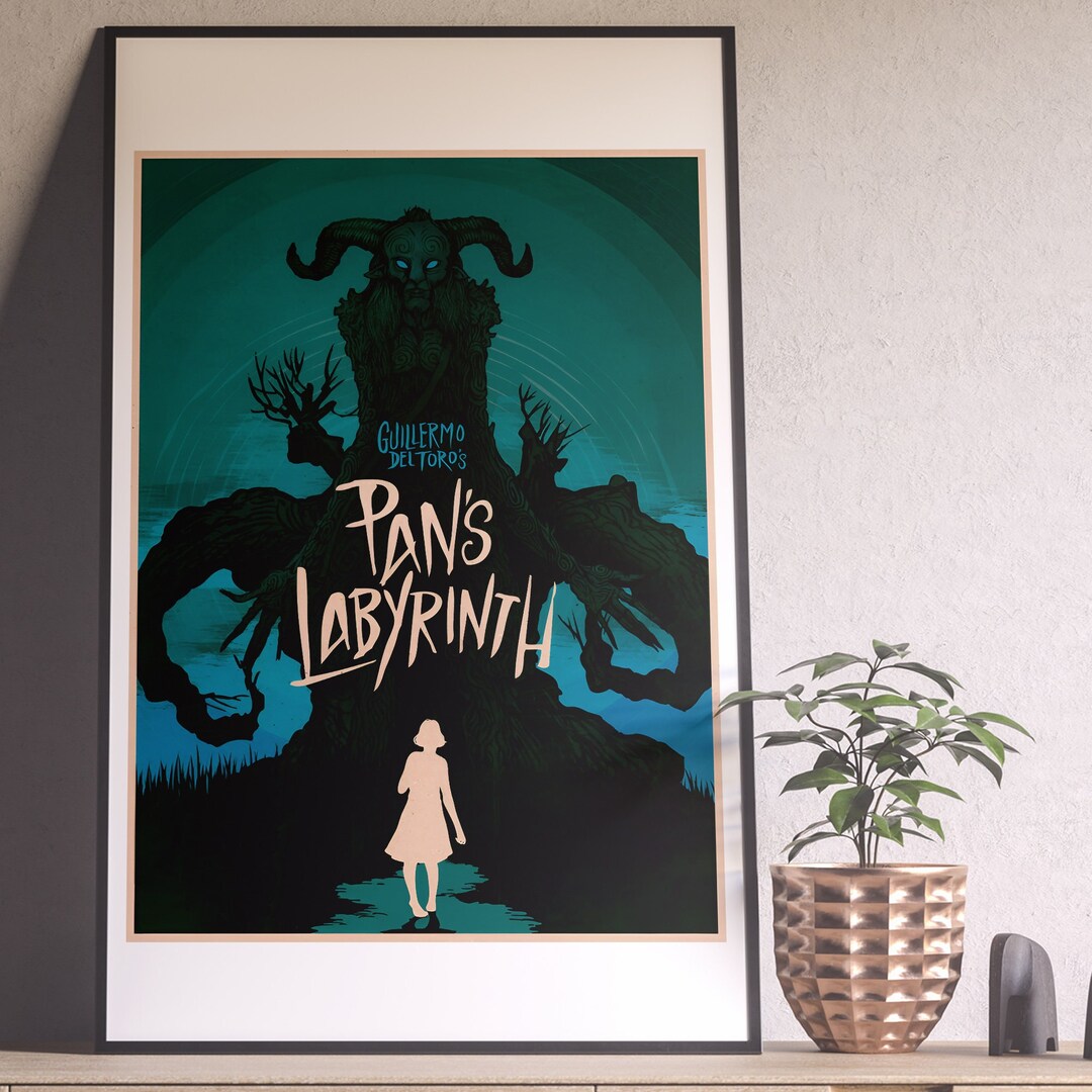 Pan's Labyrinth Poster Pan Minimalist Poster Del Toro - Etsy