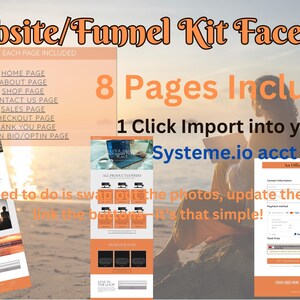 Welcome to Website/funnel Kit Sunset! One Click Into Systeme.io Account ...