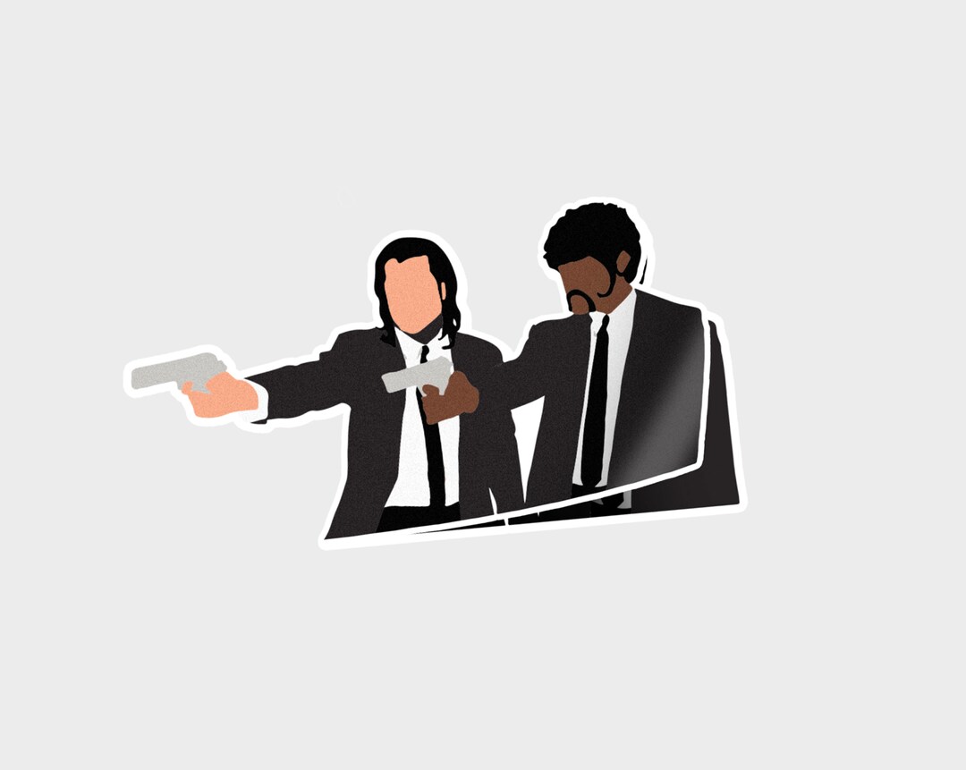 Pulp Fiction Sticker 02 Vinyl Sticker Waterproof Stickers - Etsy