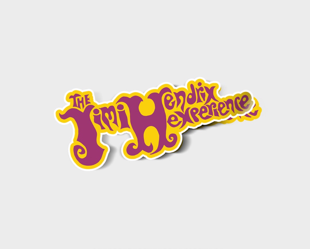 The Jimi Hendrix Experience Sticker Vinyl Sticker - Etsy