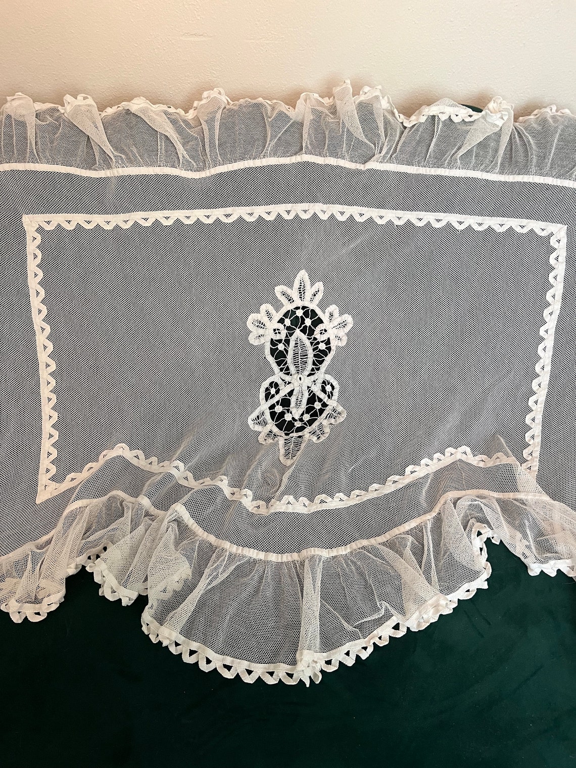 Antique Battenburg Net Lace Bedding - Etsy