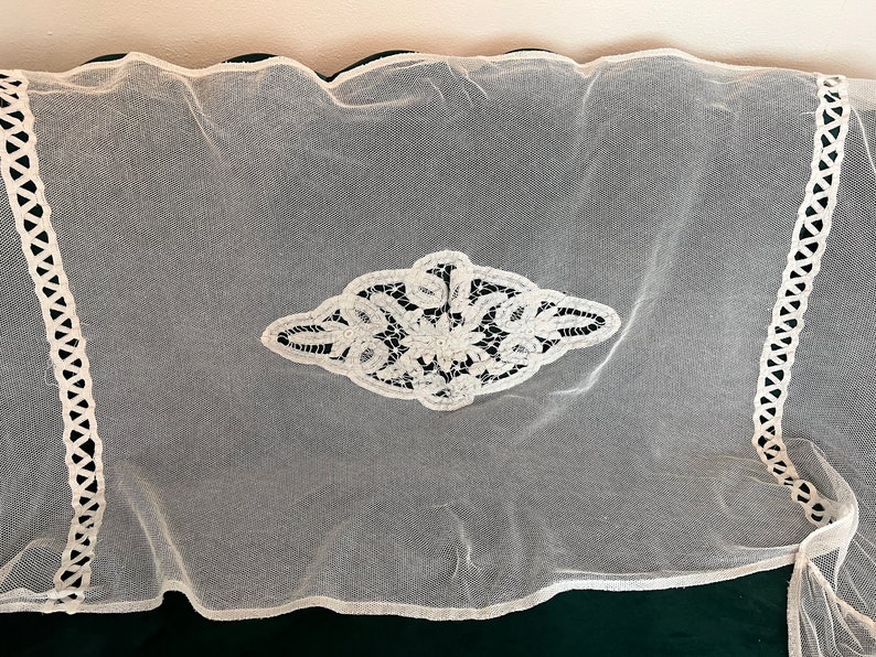 Antique Battenburg Net Lace Bedding - Etsy