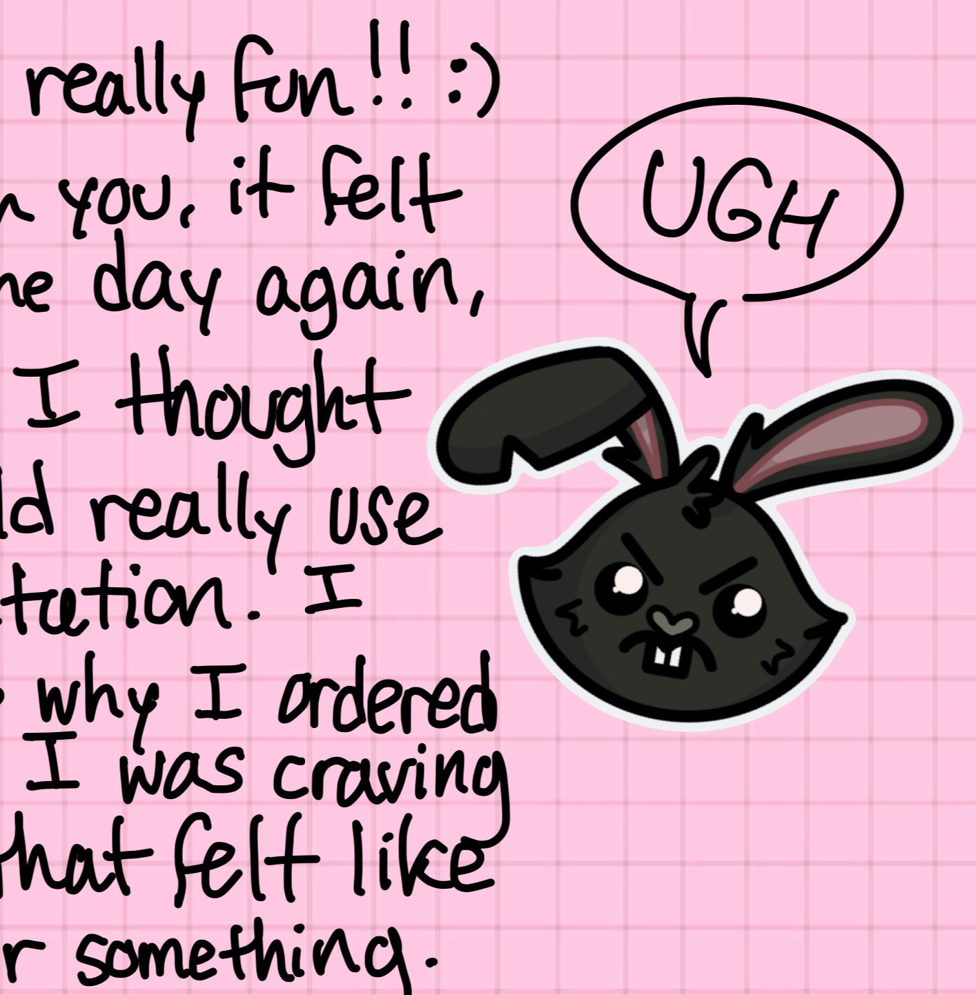 Passive-aggressive Bunnies Cute Kawaii Digital Sticker Set for ...