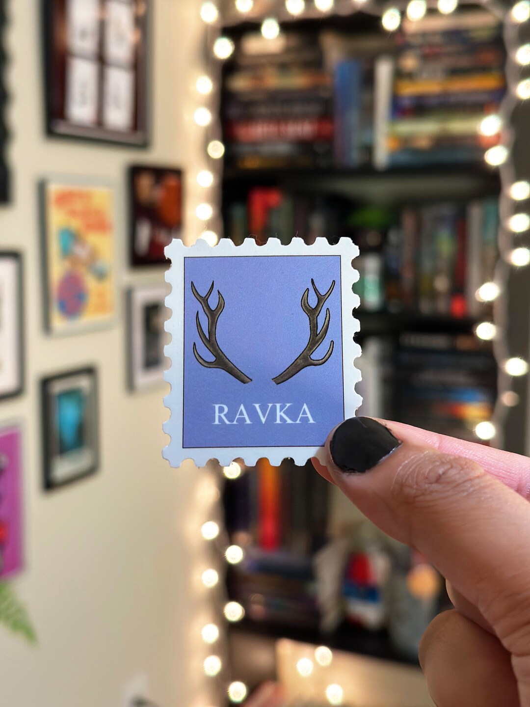 Ravka Stamp Sticker – Shadow and Bone, Bookish Vinyl Decal - Etsy