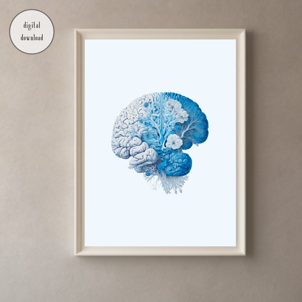 Brain Aesthetic Art - Etsy