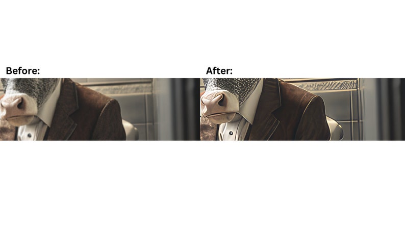 Bull Reading Newspaper Print, DIGITAL DOWNLOAD, Digital Art, Wall Art ...