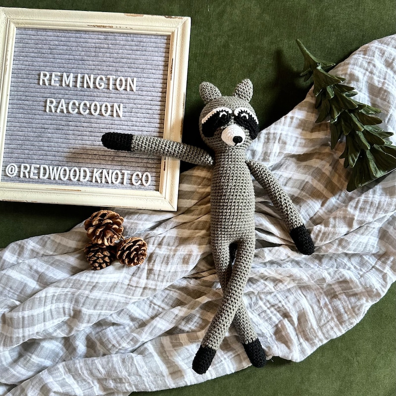 Raccoon Toy - Etsy