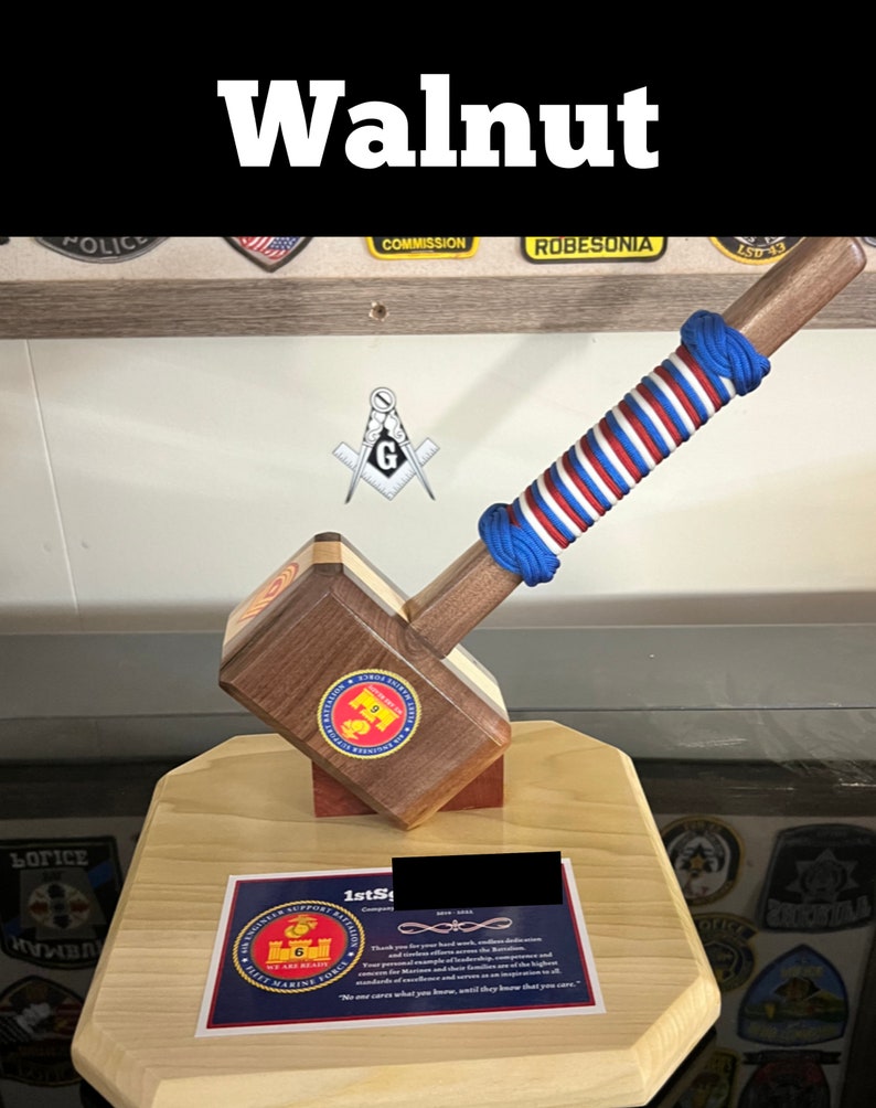 Custom Military Thor Hammer, War Hammer, Large Gavel, Mallet, Navy ...