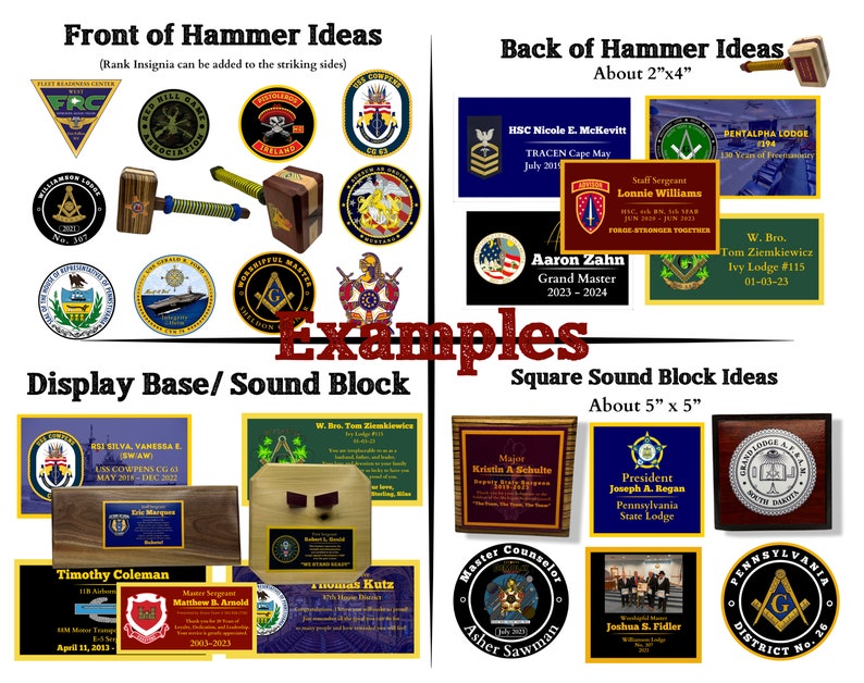 Custom Military Thor Hammer, War Hammer, Large Gavel, Mallet, Navy ...