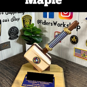 Custom Military Thor Hammer, War Hammer, Large Gavel, Mallet, Navy ...