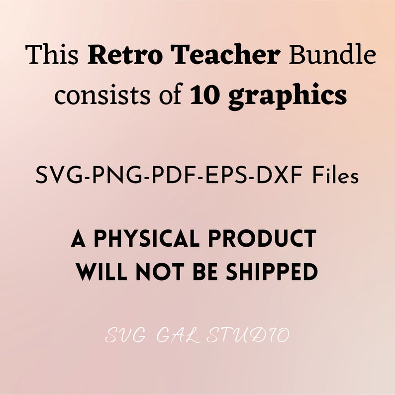 Retro Teacher Svg Bundle, School Svg, Teach Svg, Retro Svg, Teacher ...