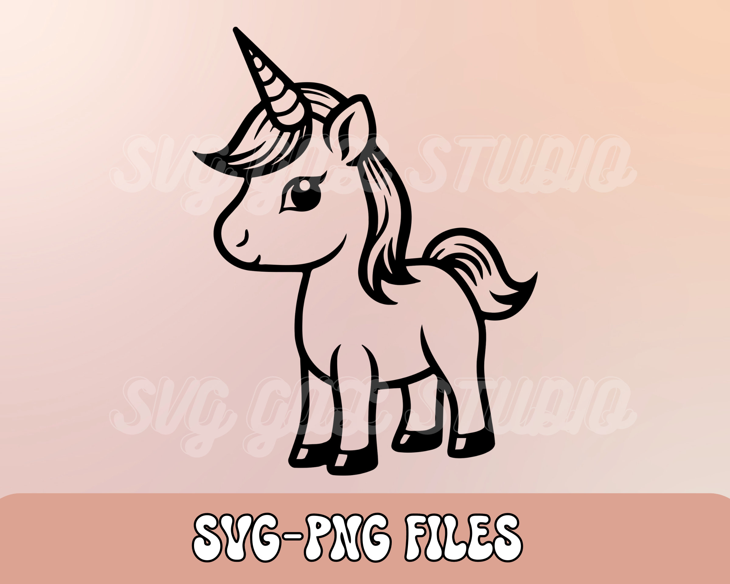 Unicornio SVG Unicornio Cumpleaños SVG Unicornio SVG para - Etsy México