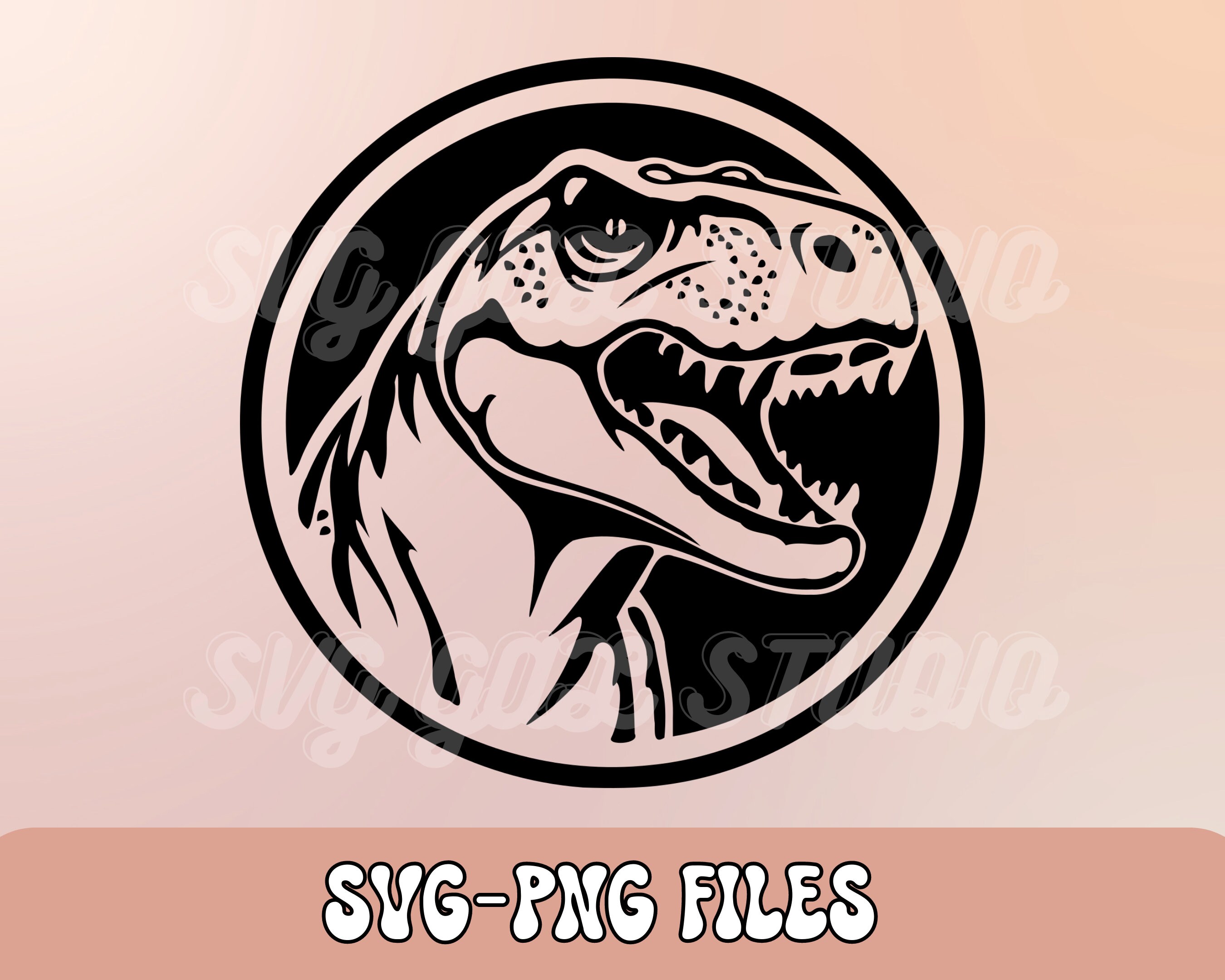 Dinosaur SVG Dino Svg T-rex Svg Tyrannosaurus Rex Svg Back - Etsy Australia
