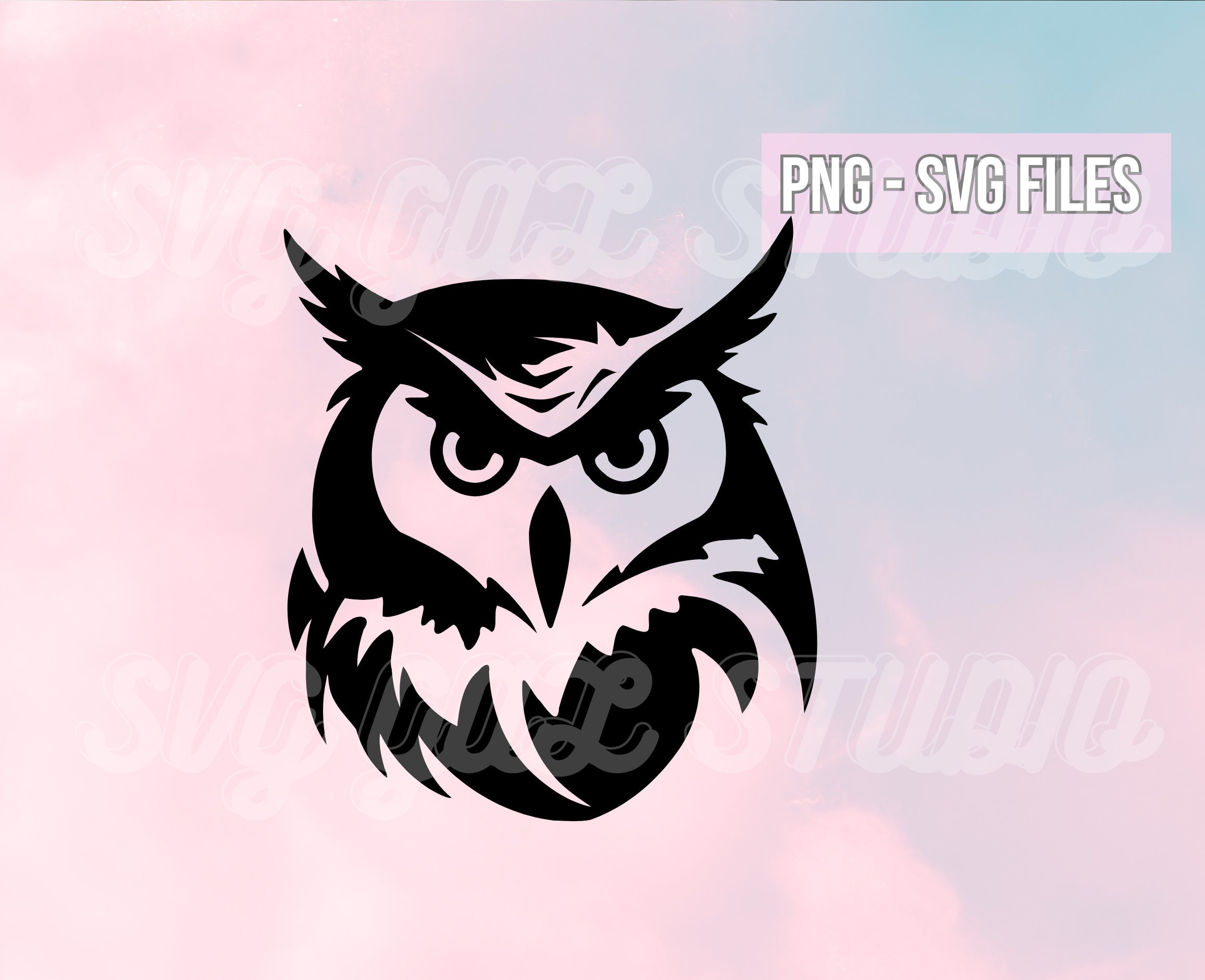 Owl Svg Owl Clip Art Owl Png Owl Silhouette Bird Svg Cut Files for ...