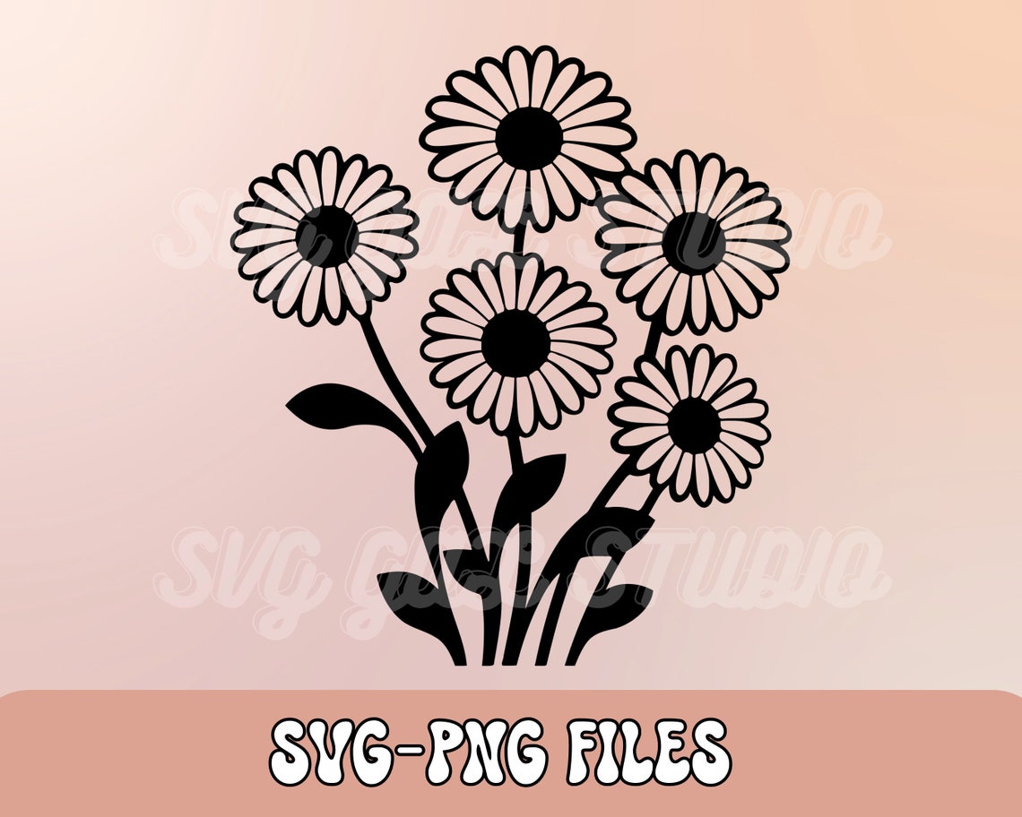 Daisy SVG Bundle Daisy Flower Svg Files for Cricut Clipart - Etsy